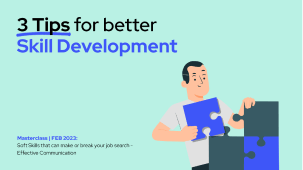 3 tips for better skill development