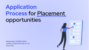 Application Process for UK Work Placement Year